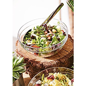 Luminarc Stackable Bowl 10-Piece Set, Glass, 1, Clear