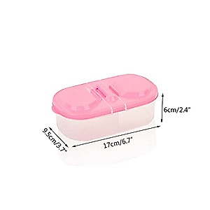 Refrigerator Organizer Bins with Lids - Fridge Freezer Space Organization Storage Rack Shelf Kitchen Box Hot, Clear Storage Containers for Cabinet, Kitchen Organization