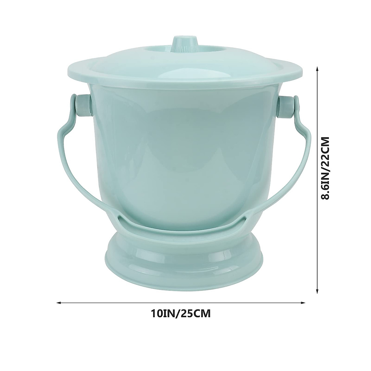 Cabilock 1pc Children's Potty Bedside Commode Chamber Bucket Bedpan Chairs for Outside Foldable Bidet Handheld Potty Seat Toilet Portable Bedpan Seat Potty Pan Plastic Men and Women Car