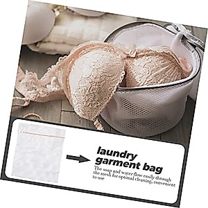 Cabilock 3pcs Hotel Organizer Pouches Washer Net Clothing Bag Factories Machine Mesh for Protector Guard Makeup Washing Travel College Wash Lingerie Bags Dorm Home Zipper Clothes