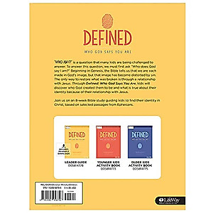 Defined: Who God Says You Are - Leader Guide: A Study on Identity for Kids