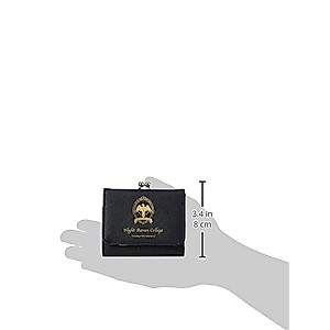 Disney Twisted Wonderland 0132 Women's Twisted Wallet, Trifold, Tri-Fold, Coin Purse, Coin Purse, Night Raven College (MTW-149)