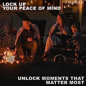 Trimax THP3XL Hockey-Puck Shackle Trailer Door Lock-3 Pack