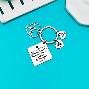 Xiahuyu CNA Thank You Gifts Certified Nursing Assistant Gifts Keychain CNA Graduation Gifts CNA Student Gifts CNA Appreciation Gifts CNA Leaving Gifts Christmas Birthday Retirement CNA Week Gifts