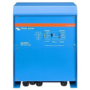 Victron Energy Quattro 5000VA 48-Volt Pure Sine Wave Inverter and 70 amp Battery Charger