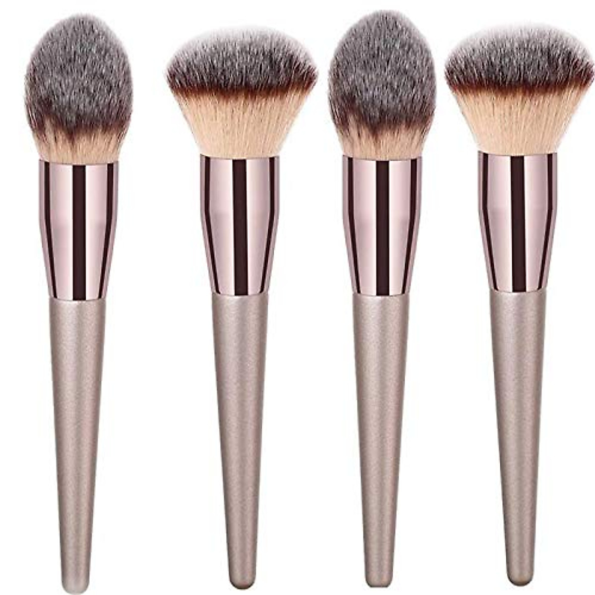 Hair Wash Comb Cosmetic Brush Sets Wooden Foundation Eyeshadow Eyebrow Makeup Brush 4PCS Tools Brush How to Apply Makeup like A