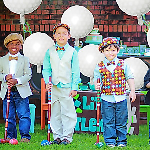 HILAVO 9PCS Golf Balloons, 18Inch Sports Balloons Aluminum Foil Balloons for Golf Themed Party Decorations, Birthday Sports Graduation Party Supplies