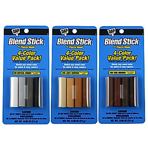 DAP Blend Sticks by Plastic Wood: 0.86 oz (Light Browns)