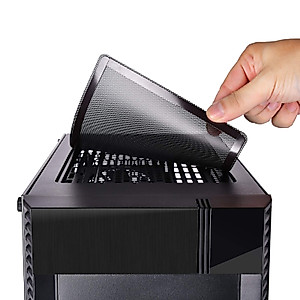 SilverStone Technology Precision Series Micro-ATX & ATX Tempered Glass Computer Case PS14B-Eg