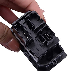 LETAOSK Dual USB Hub Ports Interface Module Fit for Ford Sync 3 Carplay Multimedia