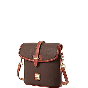 Dooney & Bourke Handbag, Pebble Grain Holly Bag Crossbody - Brown Tmoro
