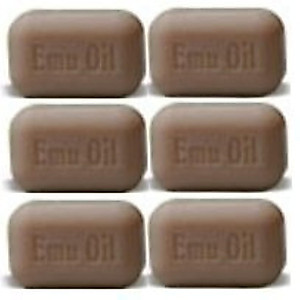 SOAP WORKS Emu Oil Soap Bar, 6 Count