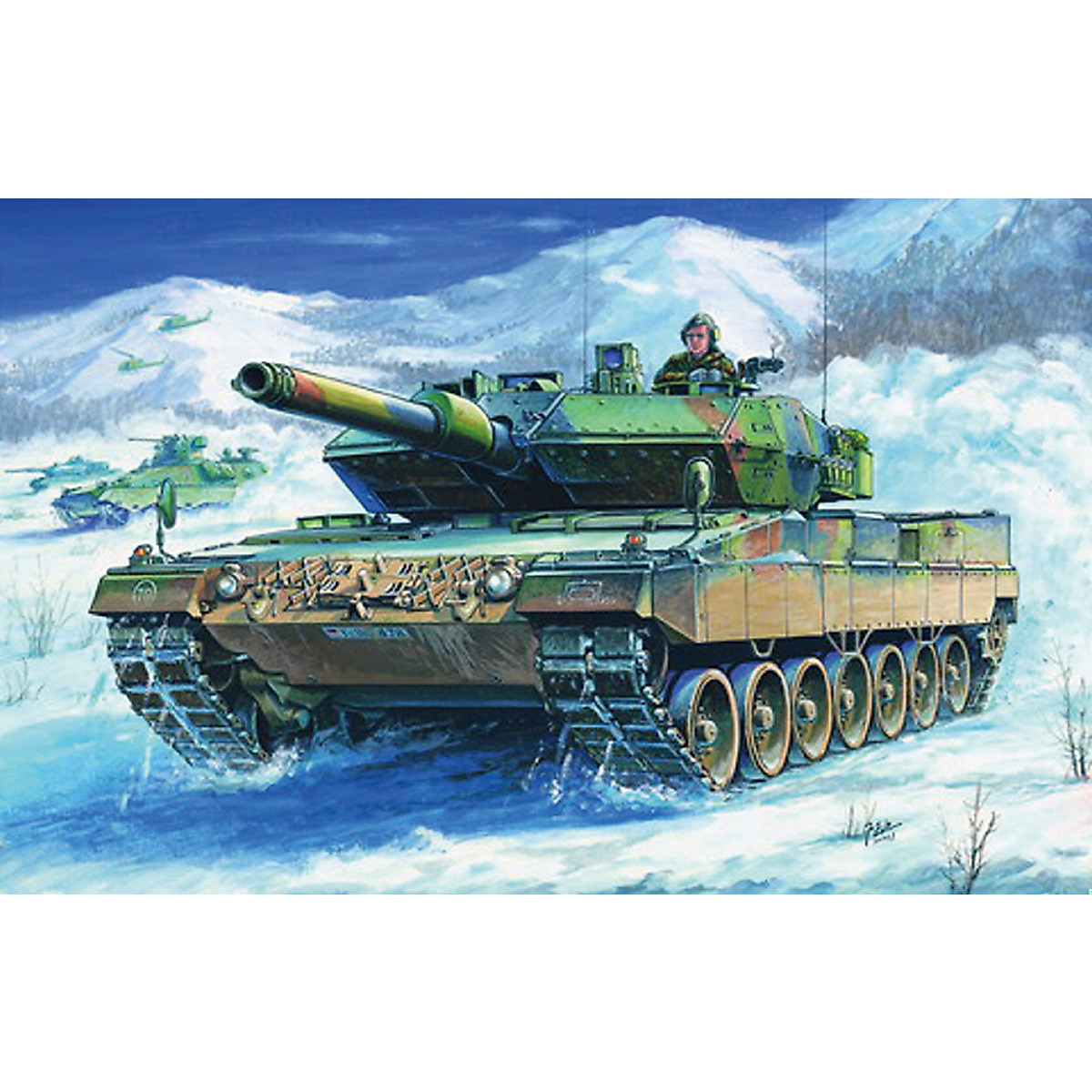 Hobby Boss Leopard 2 A5/A6 Vehicle Model Building Kit (HY82402)