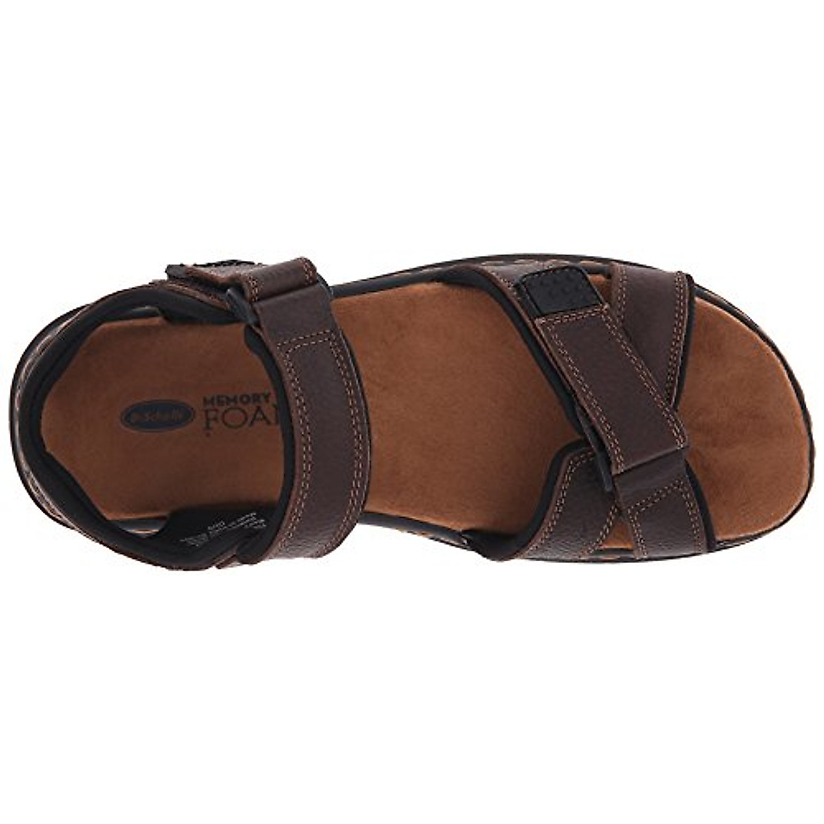 Dr. Scholl's Shoes Men's Gus Sandal,Brown,10 M US
