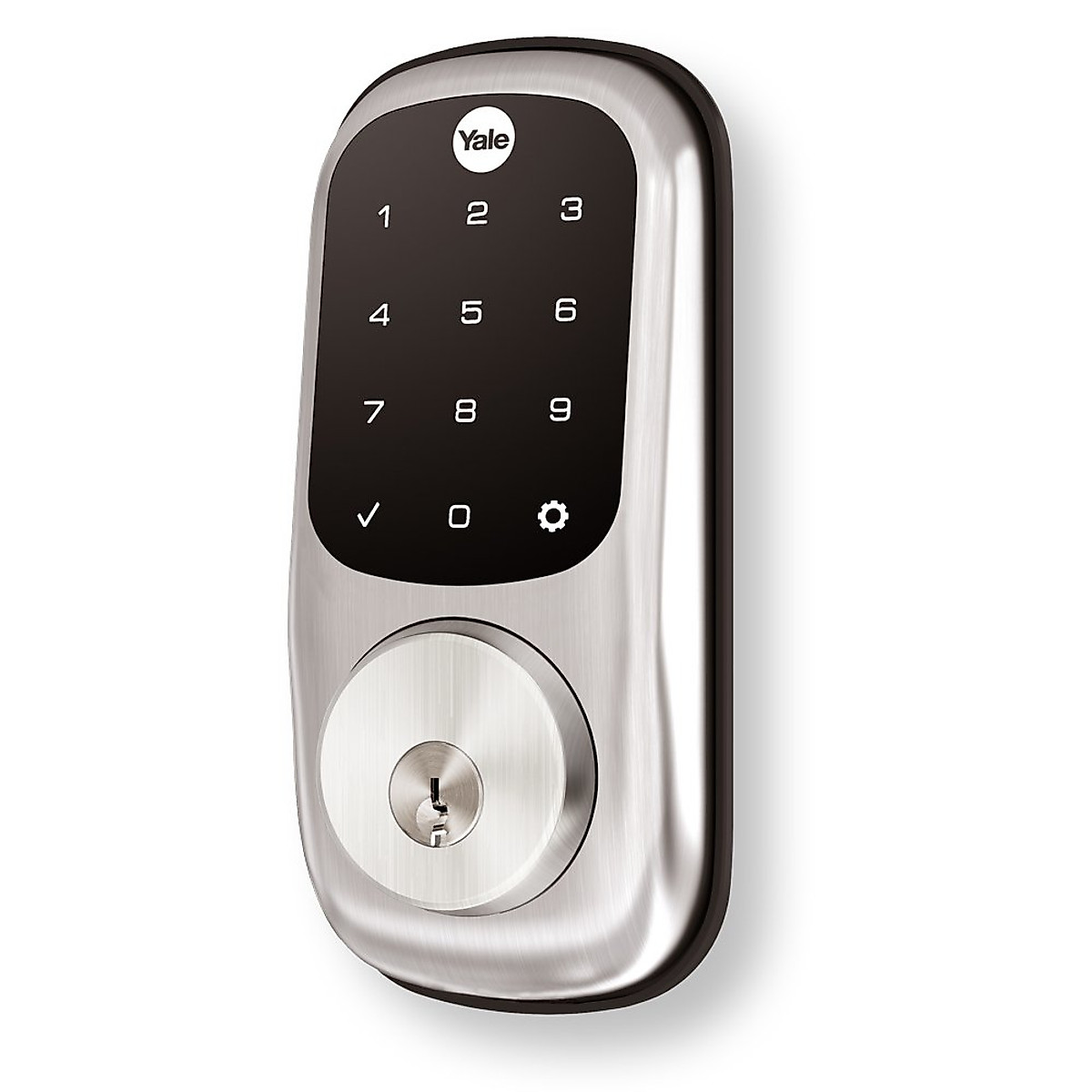 Yale Assure Lock - Touchscreen Keypad Door Lock in Satin Nickel