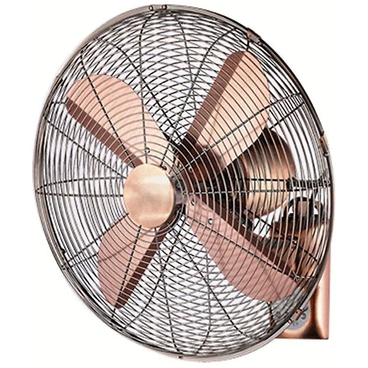 SZYDKJ Remote Control Swing Fan for Household Industry,Wall Mount Oscillating Fan Wall-Mounted Fans-Retro Antique Metal Wall Fan/ 3 Speed Settings,Quiet Operation (Size : W:400mm/H:450mm)