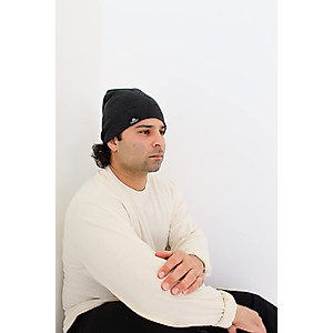 Koloa Surf Slouchy Beanie in Charcoal Heather One size