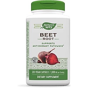 Nature's Way Beet Root, 1000 mg per serving, 320 Capsules