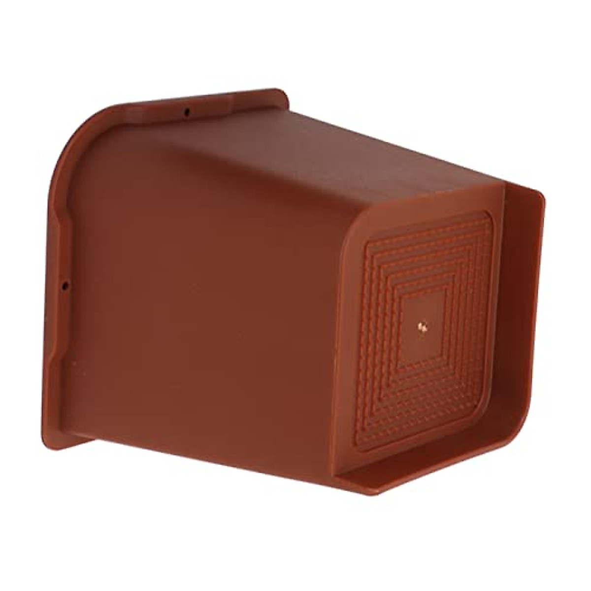 Oumefar 4Pcs Furniture Lift Risers ABS Furniture Bed Risers 6 Inch 8 Inch Heavy Duty Risers for Sofa and Table (Brown)