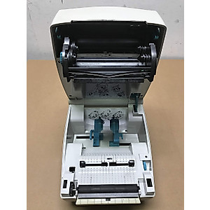 #S6B Zebra TLP 2844 Printer 2844-10301-0001 W/New Adapter, USB, Power Cables &Print