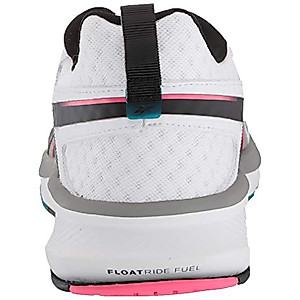 Reebok FUSIUM Run 20 Shoe, White/Black/Acid Pink, 11 M US