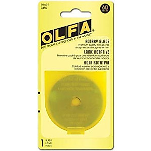 Olfa Rotary Blade Refill 60mm 1 Pack RB60-1 (2-Pack)