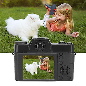 Digital Camera, HD 4K Video Camera, 16x Digital Zoom 48 MP Photography Camera, with Microphone Fill Light, Portable Point and Shoot Camera, for Teens Students Boys Girls