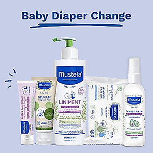 Mustela Spray Diaper Rash Cream for Baby's Bottom - Sprayable Skin Protectant with Zinc Oxide & Natural Avocado - Fragrance-Free, Touch-Free & Steroid-Free - 3 fl. oz.