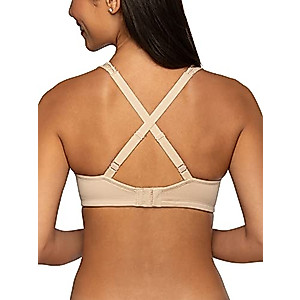 Vanity Fair Womens Body Caress Convertible Wirefree Contour Bra #72335 Bra,Damask Neutral,36B