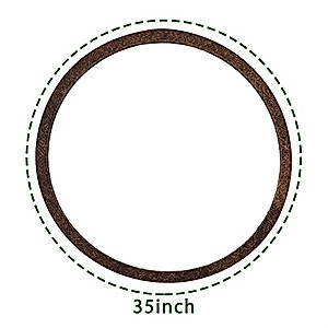 Savior 954-05040 754-0241 Belt for MTD 954-05040 954-0241A 754-0241A 754-05040 754-0128 754-0158 754-04057 954-04057 Husqvarna 578453623 Lawn Mower Deck Driver Belt