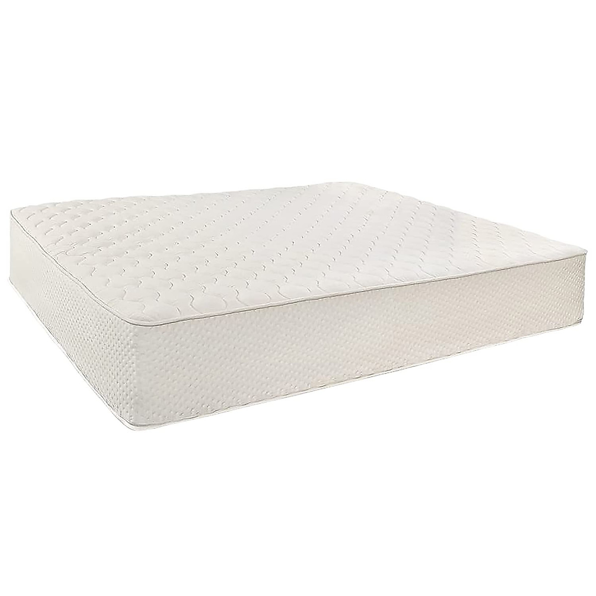Latex for Less 2-Sided Natural Latex Mattress 9" | Natural Latex, Organic Cotton and Pure, Natural Wool | Handcrafted in The USA | GOTS Certified Organic Cotton | Natural Wool | Queen
