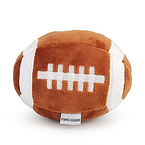 3-PACK Interactive Dog Toys Ball Suitable for Small and Medium Dogs, Soccer Ball, Football and Tennis Balls for Dogs, Stuffed with Fluffy Squeak Dog Toys, Puppy Dog Plush toys, Dog Birthday Gifts