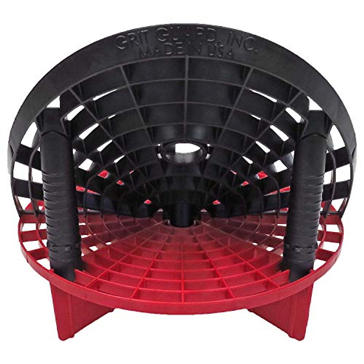 GRIT GUARD - The Original Grit Guard Insert With Washboard Combo Pack (BLACK, RED)