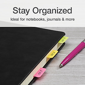 Redi-Tag Divider Sticky Notes: Tabbed, Ruled 4x6 - Organize & Note