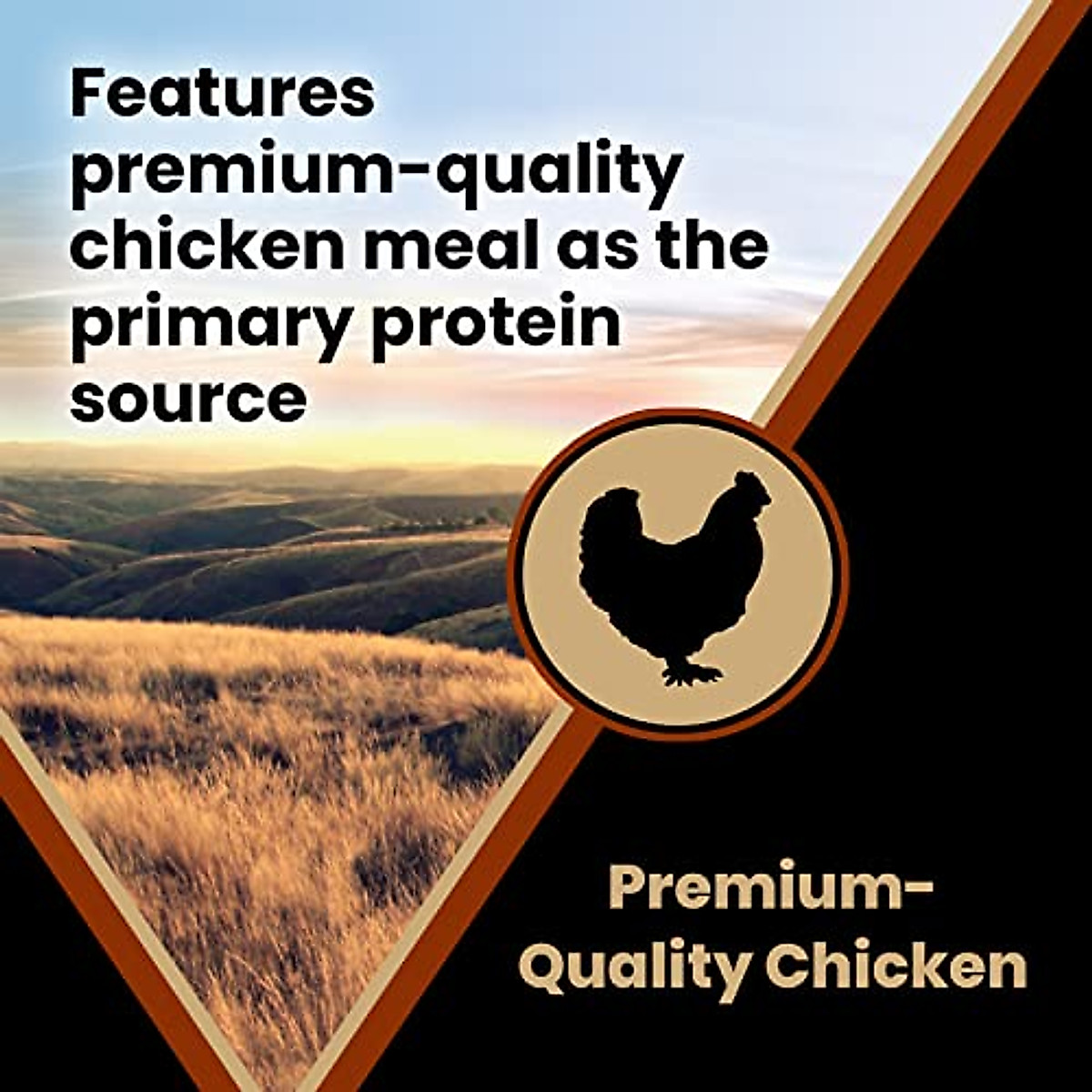 Victor Super Premium Dog Food – Chicken Meal & Brown Rice Formula - Dry Dog Food for All Normally Active Dogs of All Life Stages – Ideal for Dogs with Meat Protein Allergies, 40 lb