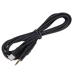 Headphone Cable , TypeC to 2.5mm Universal Headset Cable Oxygen free Copper Wire OFC Copper Wire Headphone Replacement Cable Suitable for ATH M40x ATH M50x ATH M60x ATH M70x
