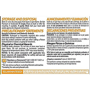 Hot Shot Ant & Roach Plus Germ Killer, Fresh Floral Scent Aerosol, 2/17.5-Ounce