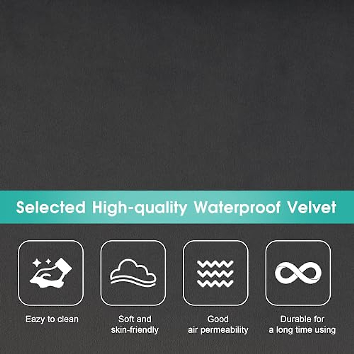 YUNLife&Home U-Shaped Modular Sectional Sofa with Double Chaise Lounge and Waist Pillows,6-Seat Oversized Symmetrical Couch,Comfy Chenille Upholstery Deap Seat Corner Sofá Convertible Sleeper Couches