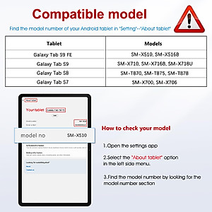 SPARIN 2 Pack Screen Protector for Samsung Galaxy Tab S9 FE 5G (10.9 inch) & Galaxy Tab S9/ S8/ S7 (11 inch), Tempered Glass Compatible with S Pen, Anti-Scratches