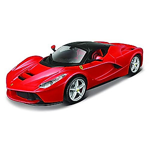 Maisto 1:24 Scale Assembly Line LaFerrari Die-Cast Vehicle - Red