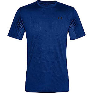 Under Armour Training Vent Short Sleeve, Royal (400)/Black, Medium