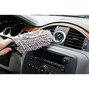 Carrand AutoSpa 97372AS Interior Car Detail Duster, 1 Count (Pack of 1)