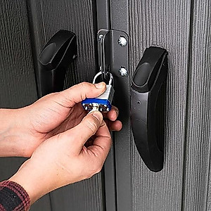 Lifetime 8 x 20 Ft. Outdoor Storage Shed, Gray