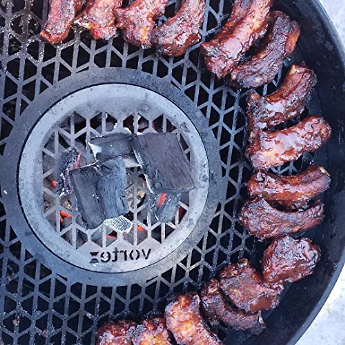 VORTEX (IN)DIRECT HEAT® Grill Grate Replacement for 22 Kettle, UDS OR ...
