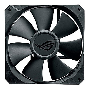 Asus ROG RYUO 120 RGB AIO Liquid CPU Cooler 120mm Radiator (120mm 4-Pin PWM Fan) with Livedash OLED Panel and Fanxpert CONTROLS