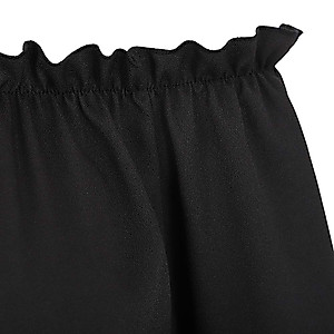 Renaissance Shirt Women Costume Pirate Shirts for Women Peasant Top Long Sleeve Pirate Blouse Ren Faire Top Black M