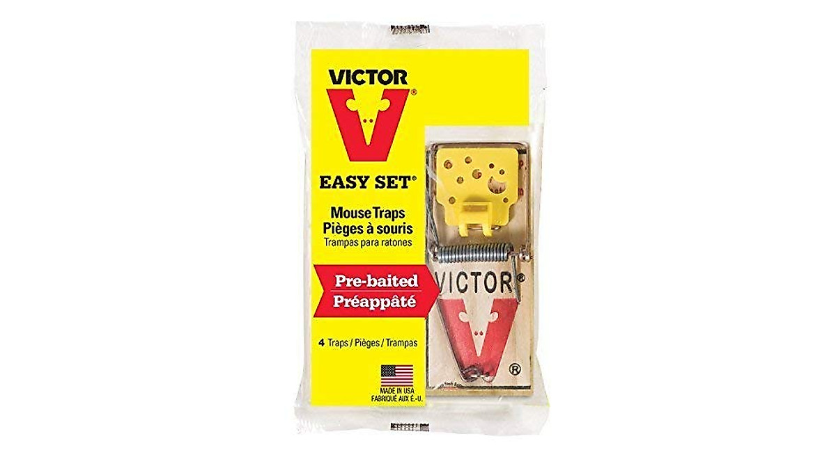 Victor Easy Set Mouse Traps - Quick & Safe Solution