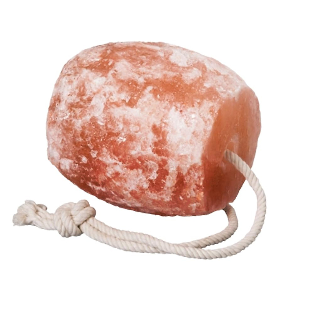 Himalayan Salt Lick 4-5 lbs | Pack of 4 | Salt Lick Deer | Licking Salt for Horses |Himalayan Licking Salt for Animals | Deer Salt Lick Block | Block Salt on Rope.