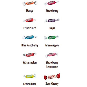 Tootsie Frooties Taffies - All 10 Fruit Flavors Variety Mix By Snackadilly (2 Lb Bag)