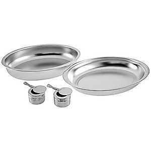 Winco Oval Roll Top Chafer, 8-Quart